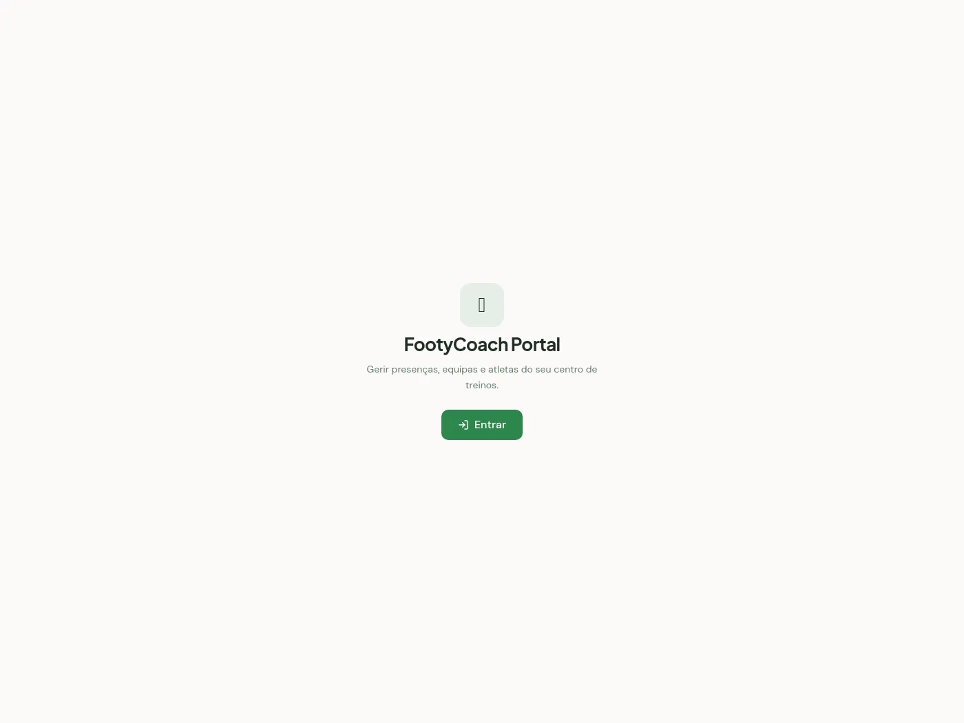 FootyCoach Portal