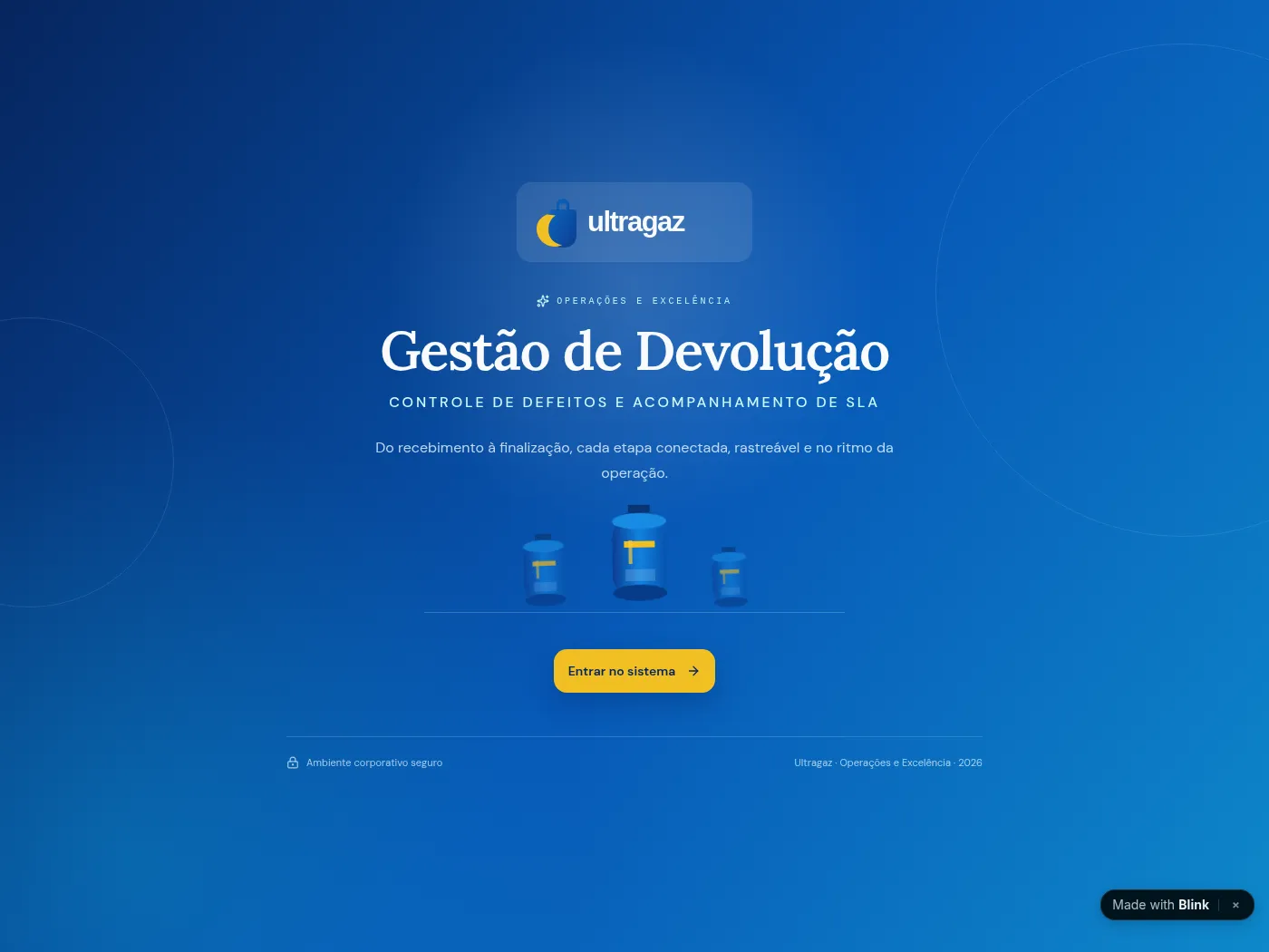 Ultragaz Devolução PRO