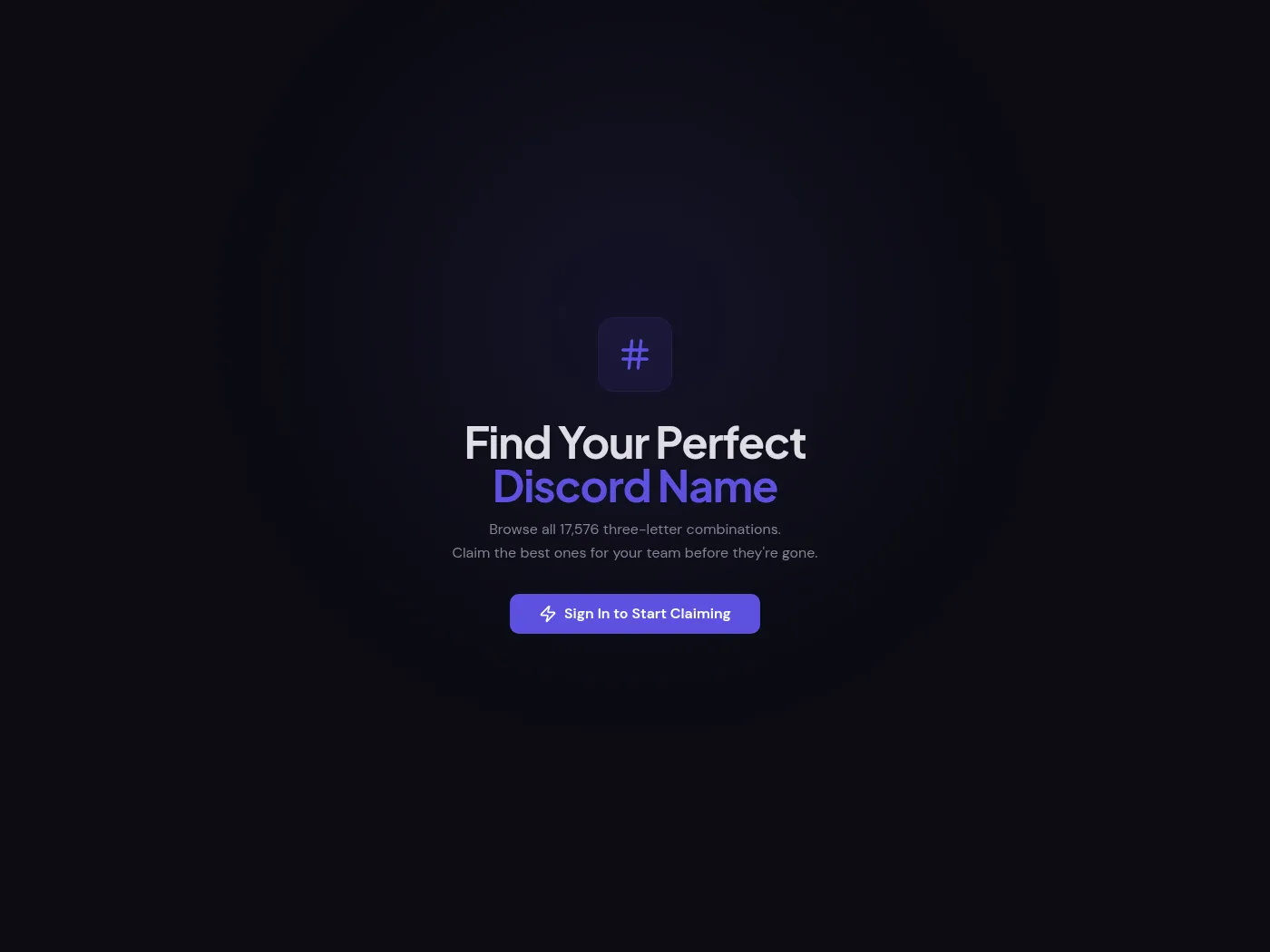 Discord Username Finder
