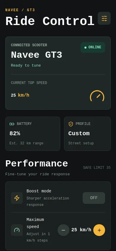 Navee GT3 Tuner