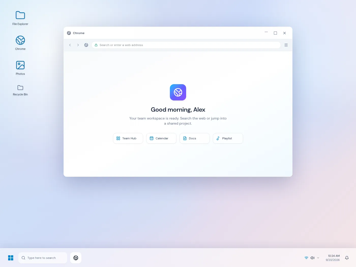 Win11 Web Desktop