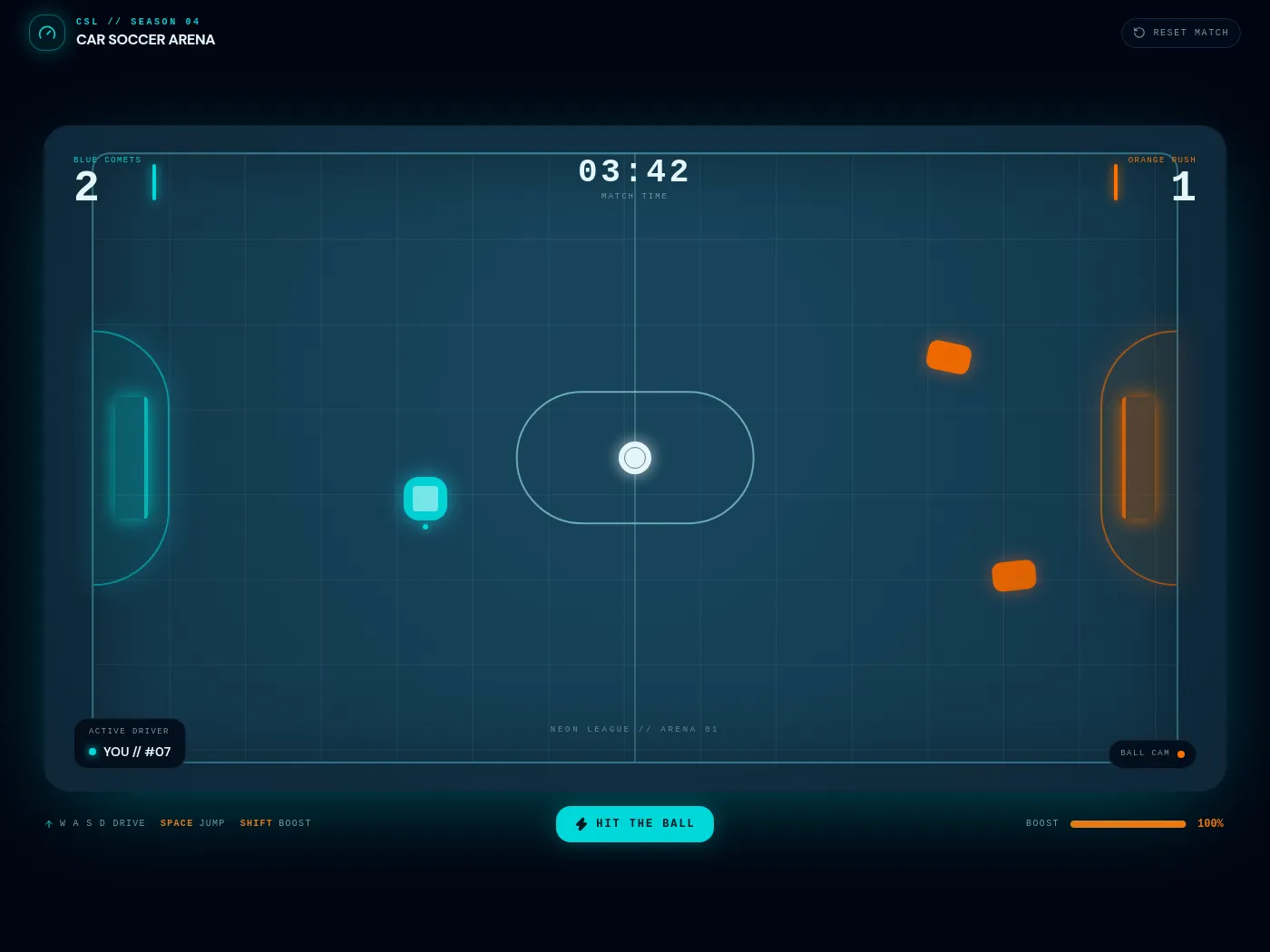 Car Soccer Arena