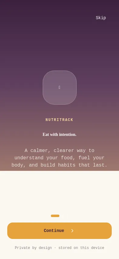 NutriTrack Premium