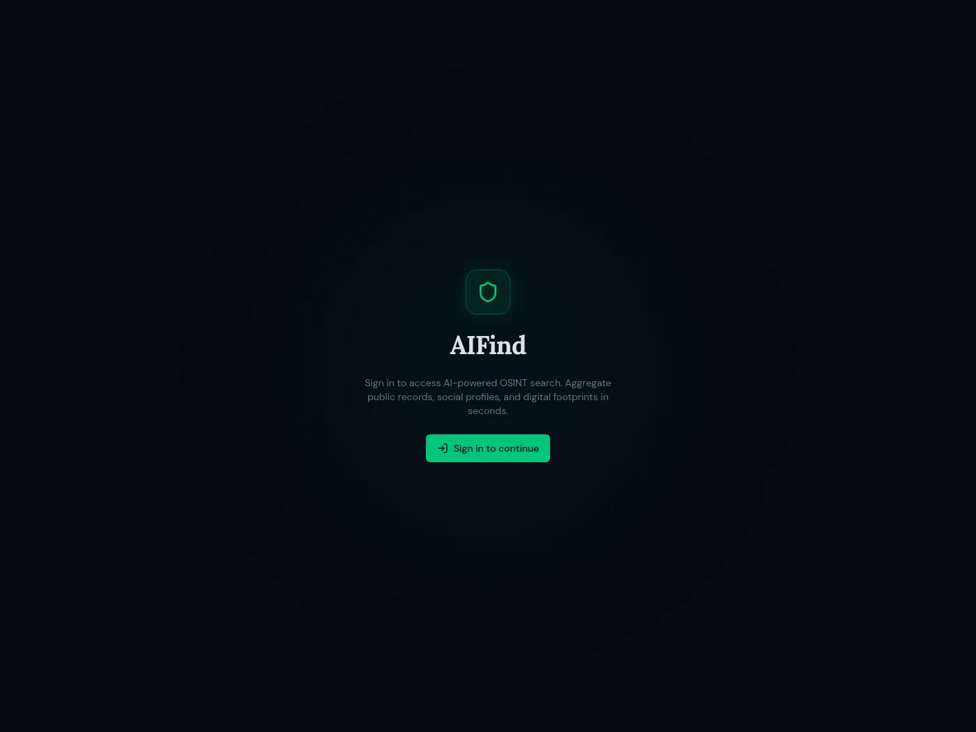 AIFind OSINT People Finder
