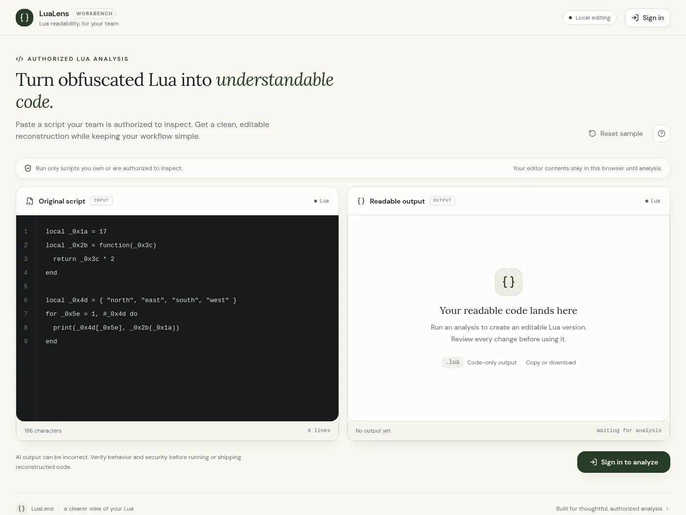 Luraph Deobfuscator AI