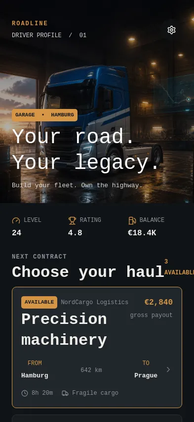 Euro Truck Sim Mobile