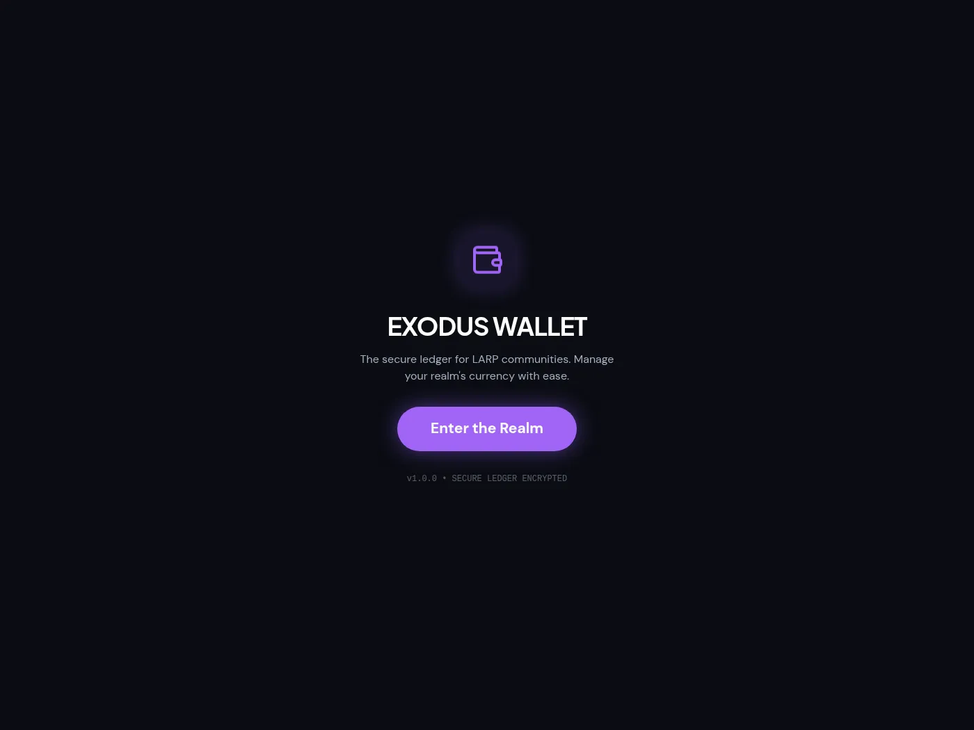 LARP Exodus Wallet