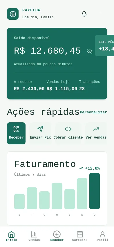 PayFlow Finance App