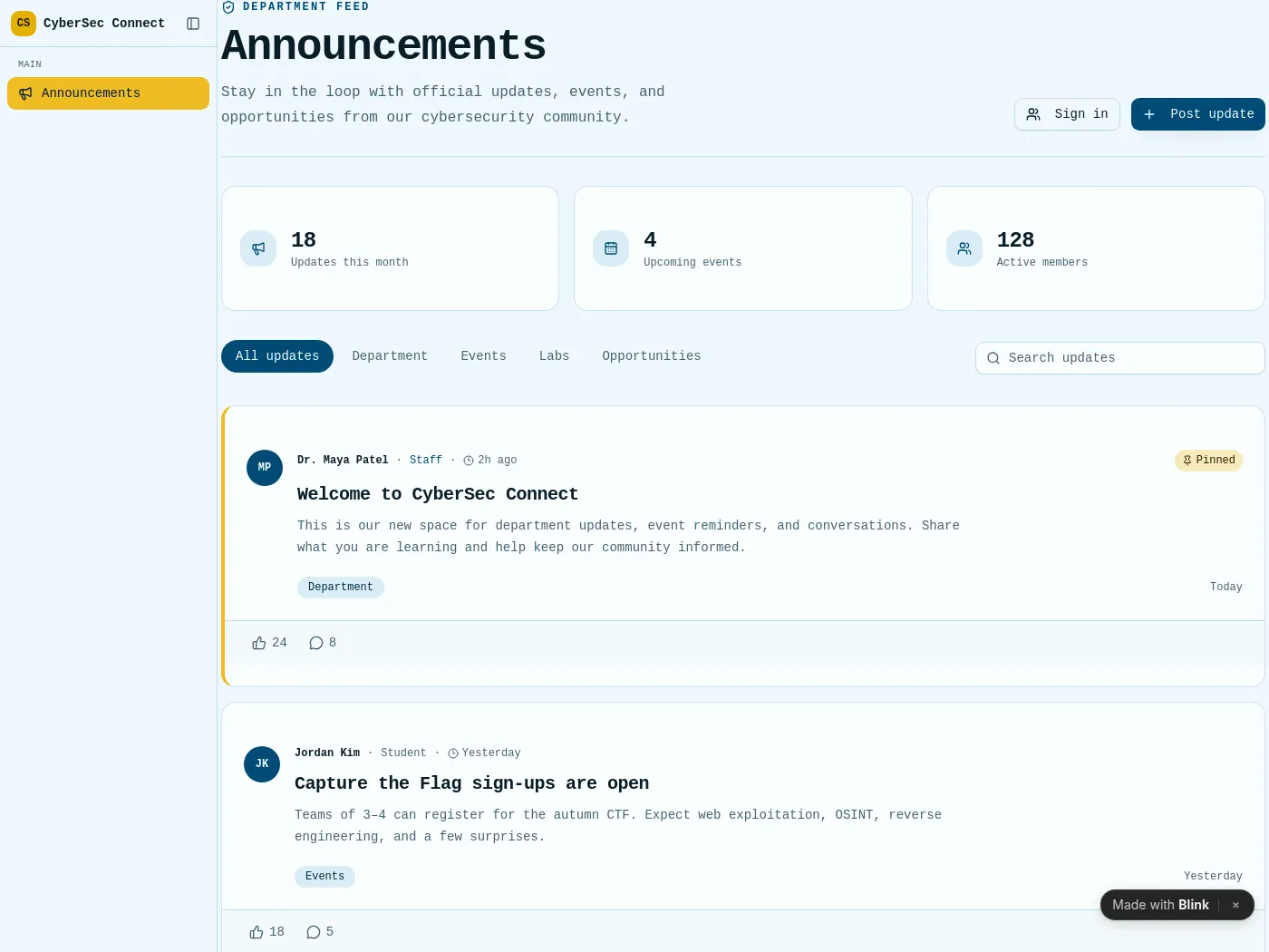 CyberSec Connect