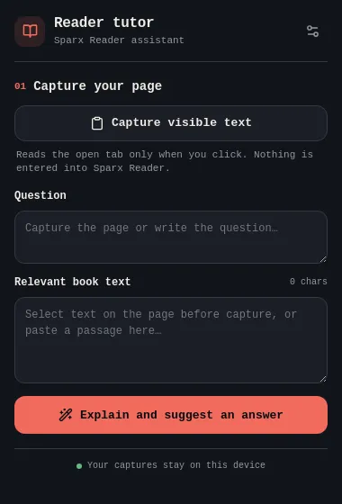 Sparx Reader Assistant