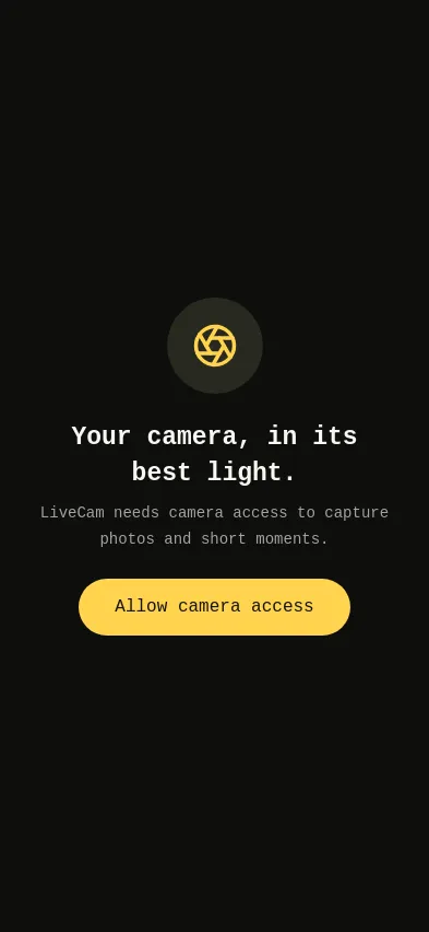 LiveCam Experience
