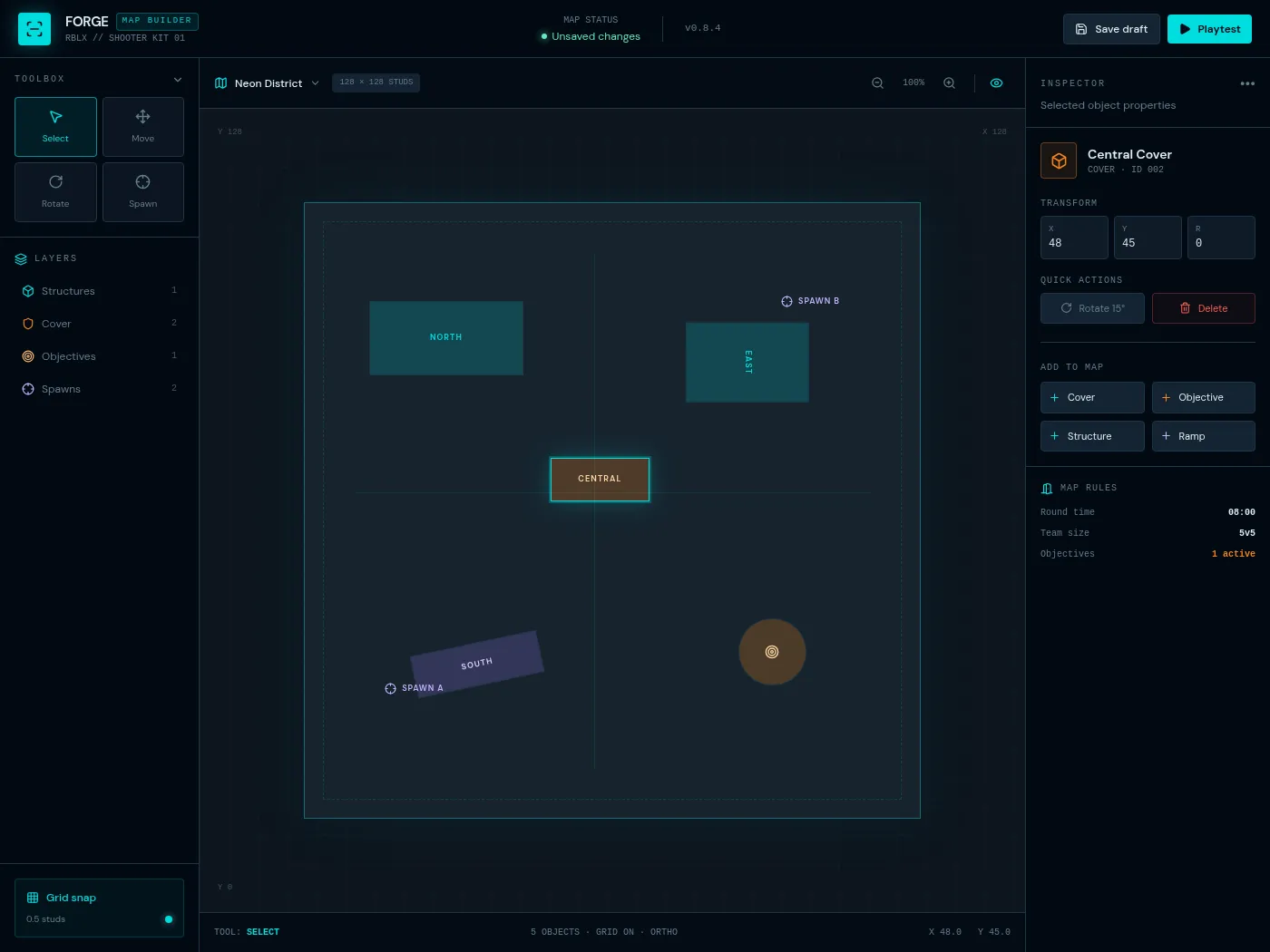 Shooter Map Builder