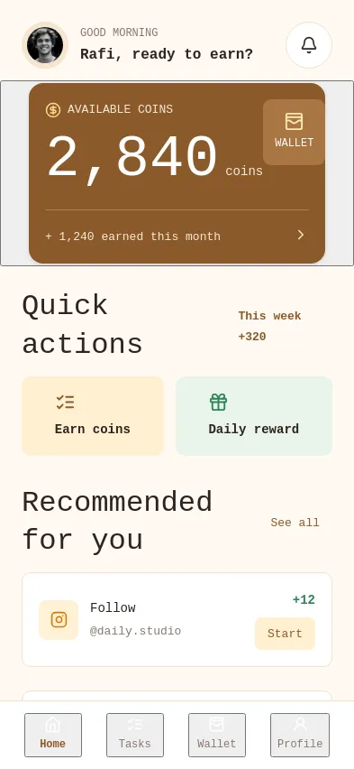 TopReward Social Platform