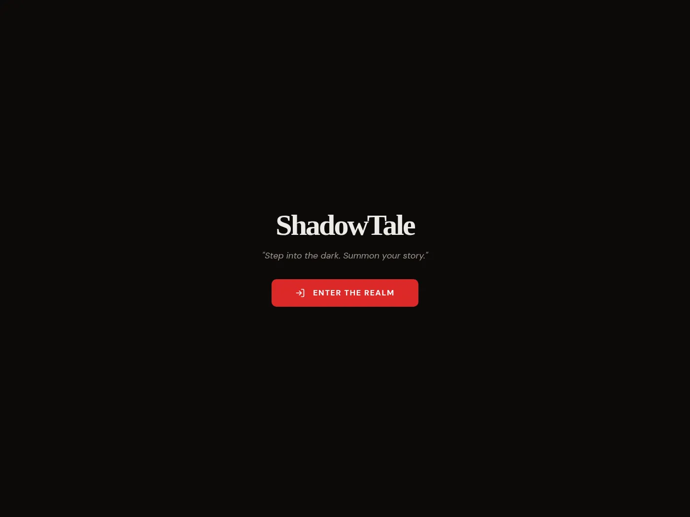 ShadowTale AI Storyteller