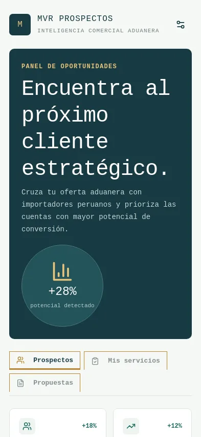 MVR Prospectos Mobile