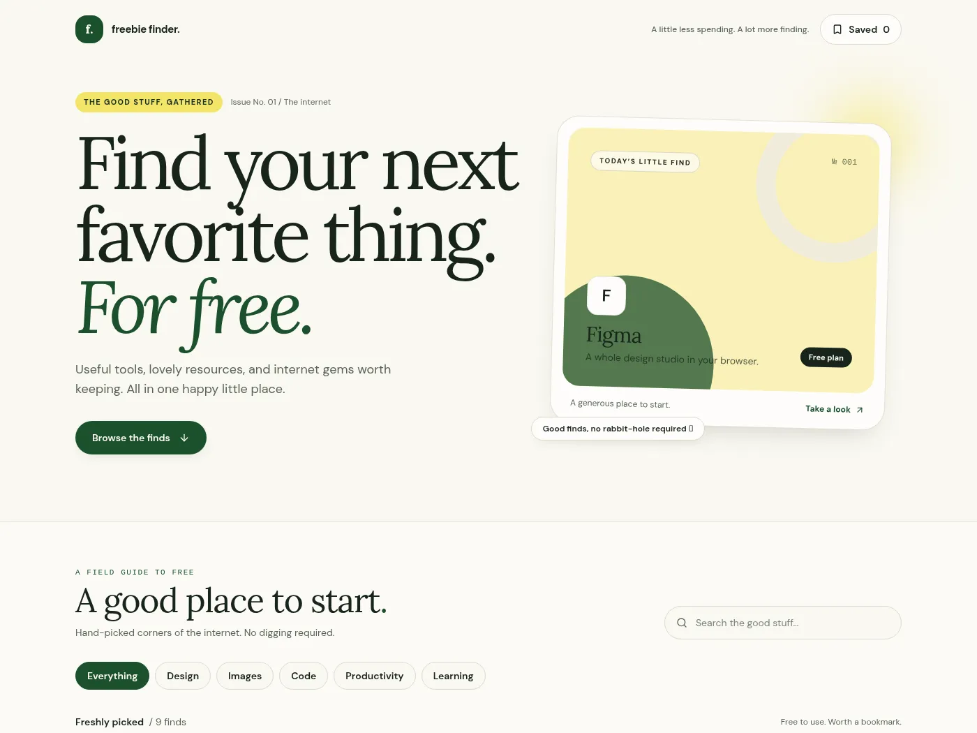 Freebie Finder