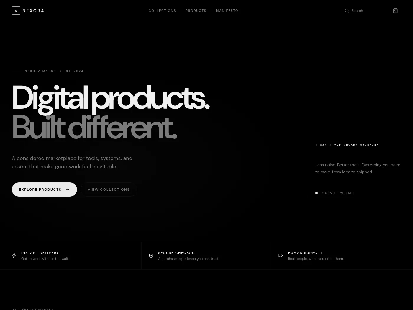 Nexora Digital Marketplace