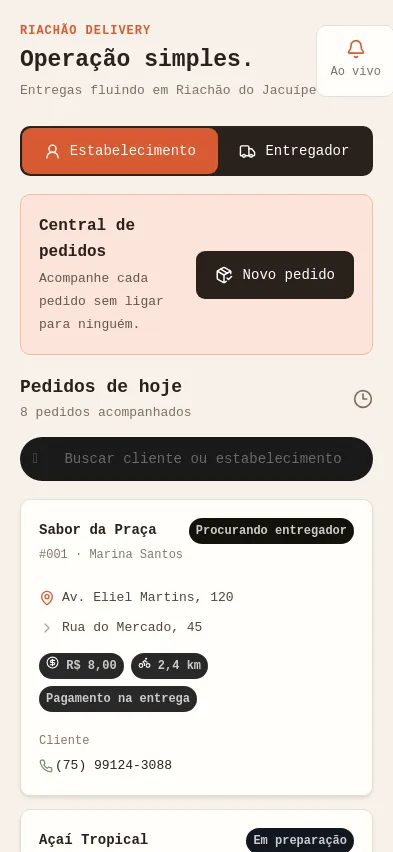 Riachão Delivery Pro
