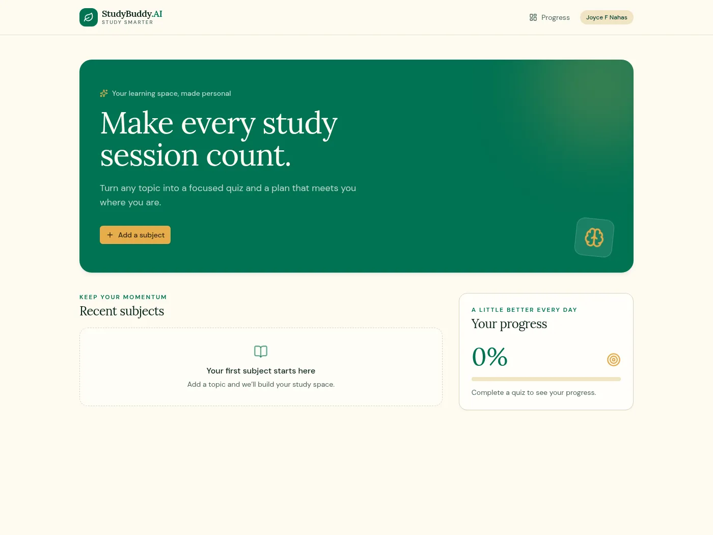 StudyBuddy.AI MVP