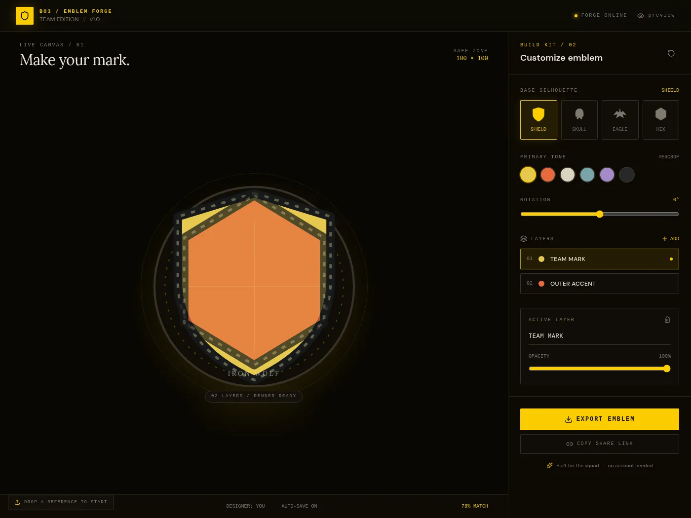 BO3 Emblem Creator