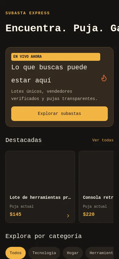 Subasta Express