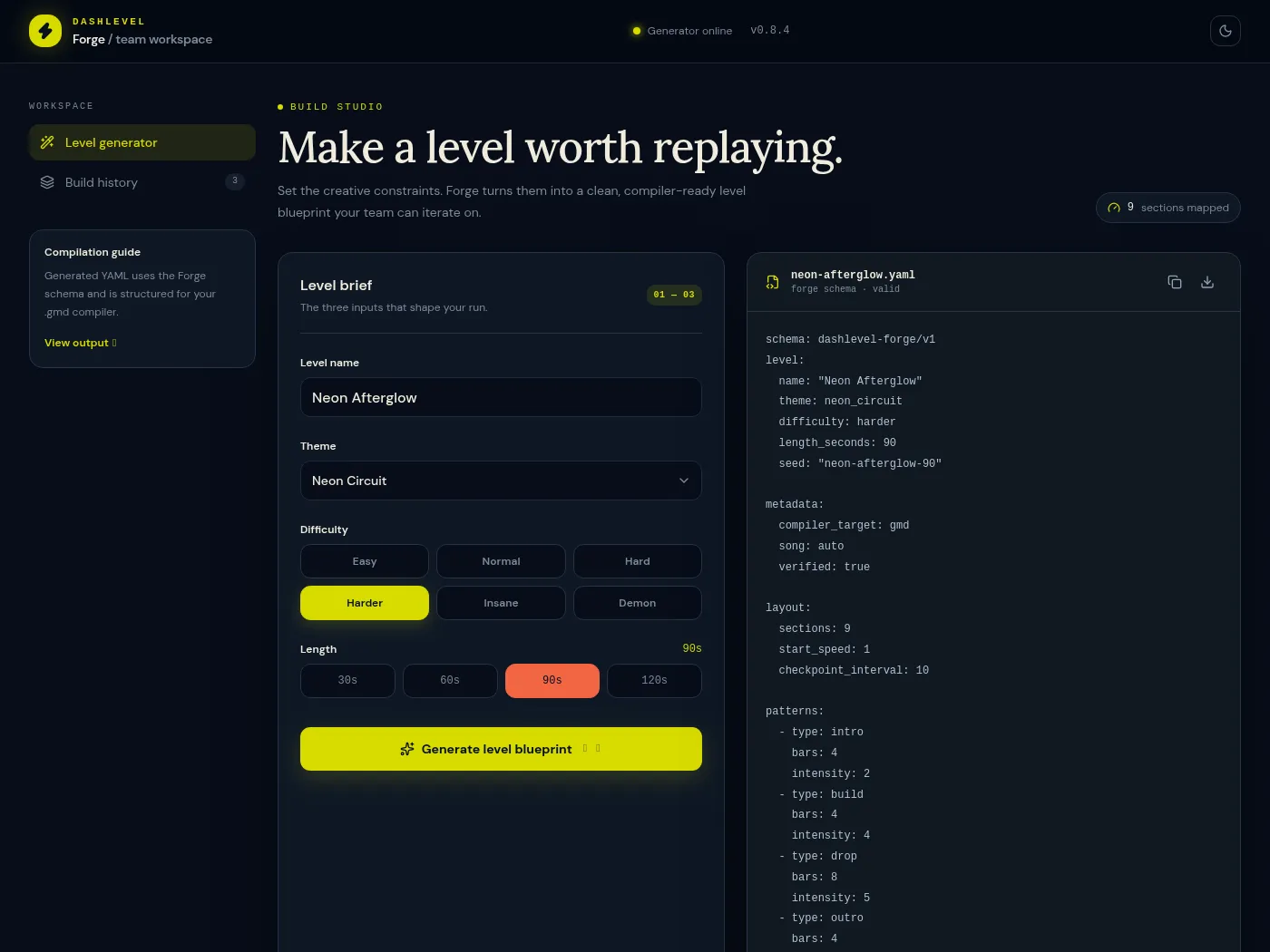 DashLevel Forge