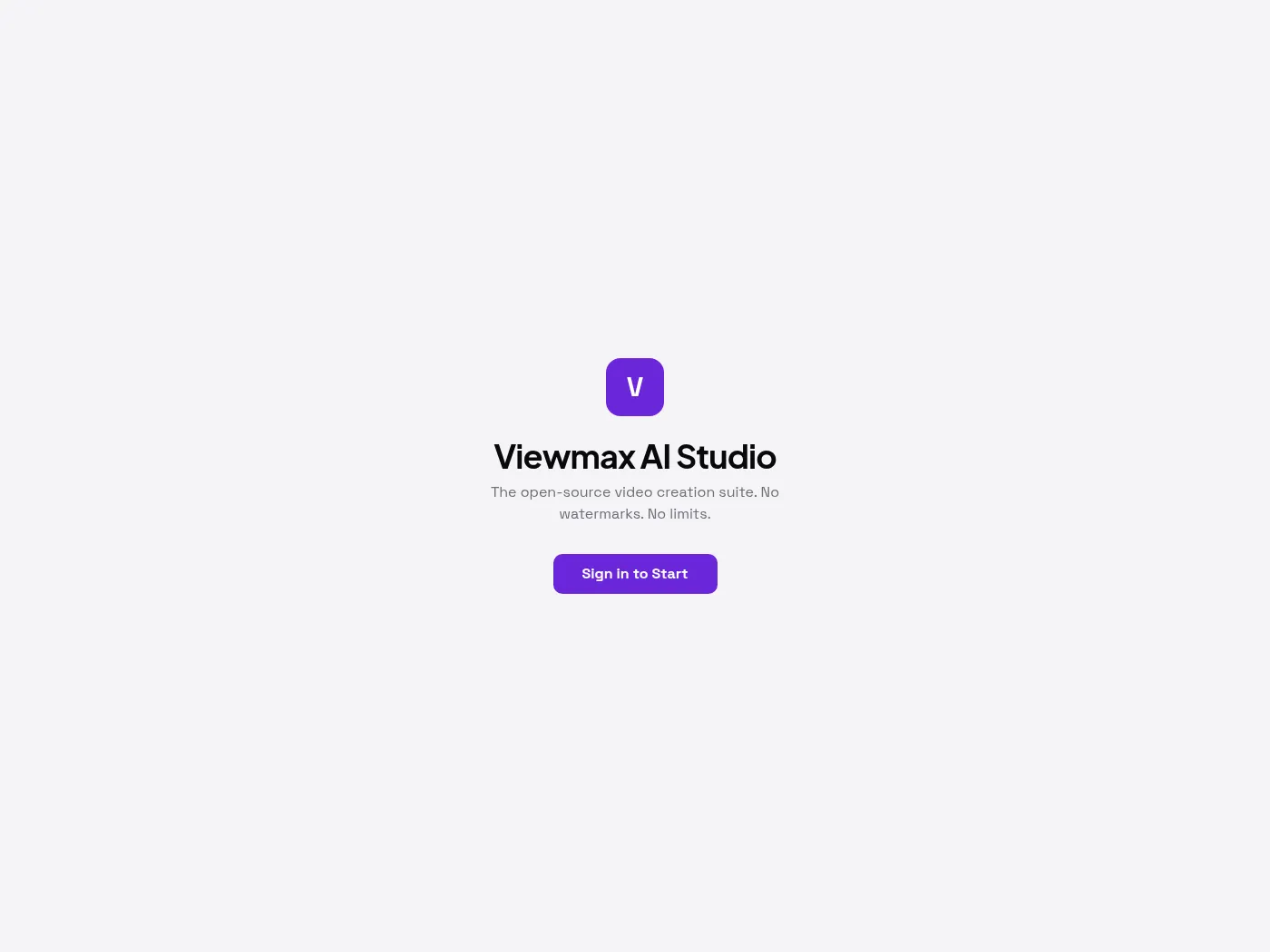 Viewmax Free AI Studio