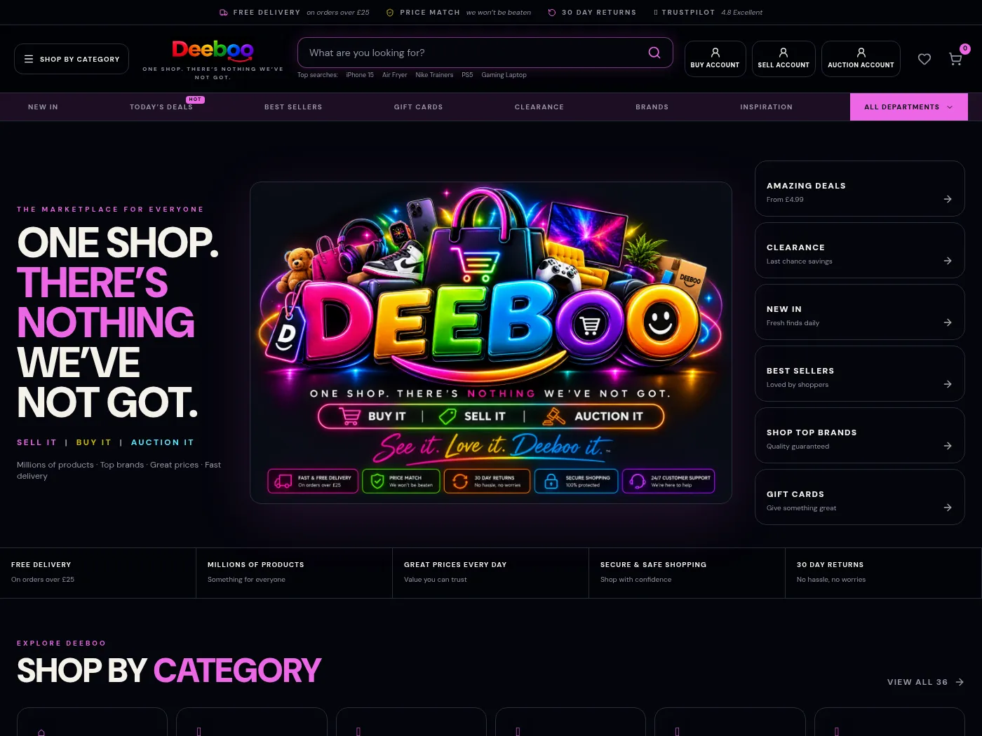 Deeboo Pro Redesign