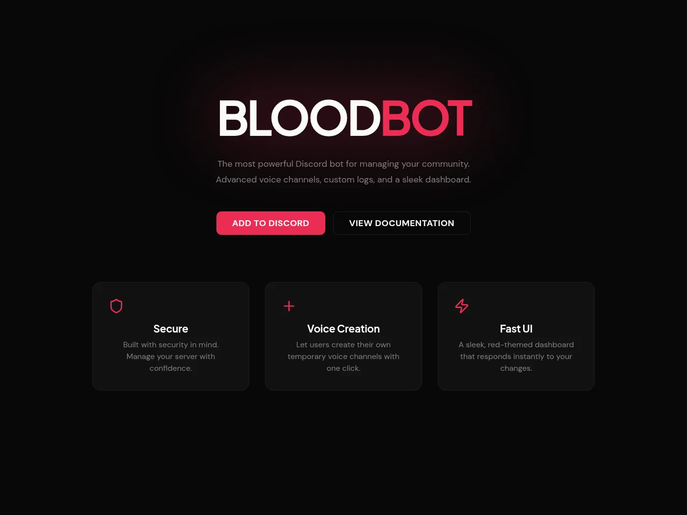 BloodBot Dashboard