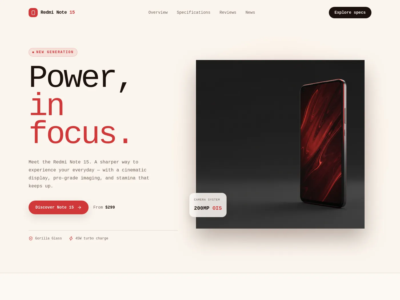 Redmi Note 15 Hub