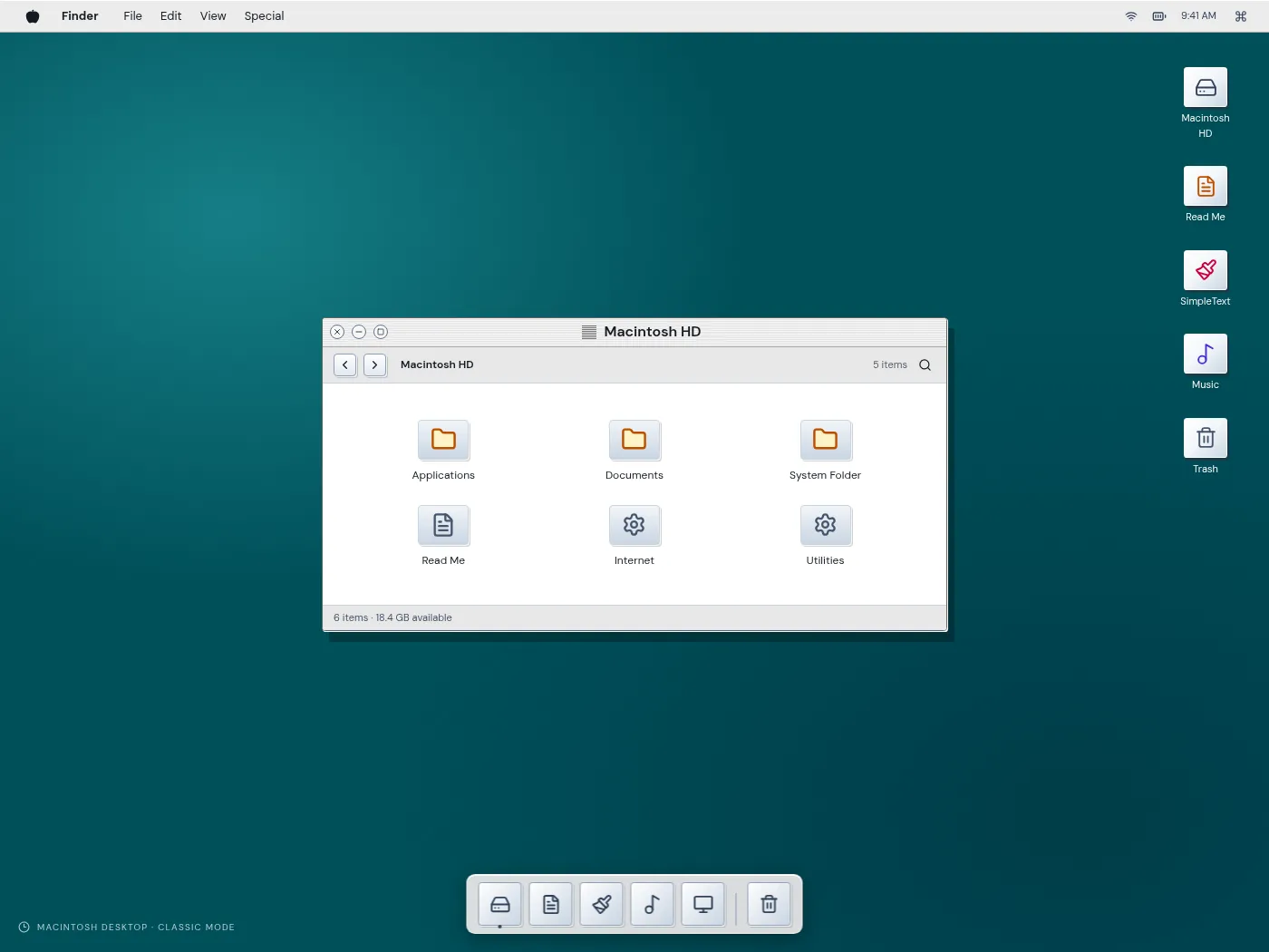 Classic MacOS Web Emulator