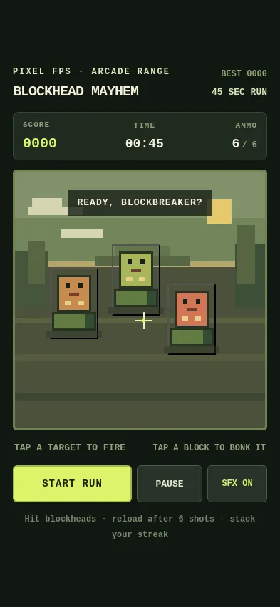 Pixel FPS Mayhem