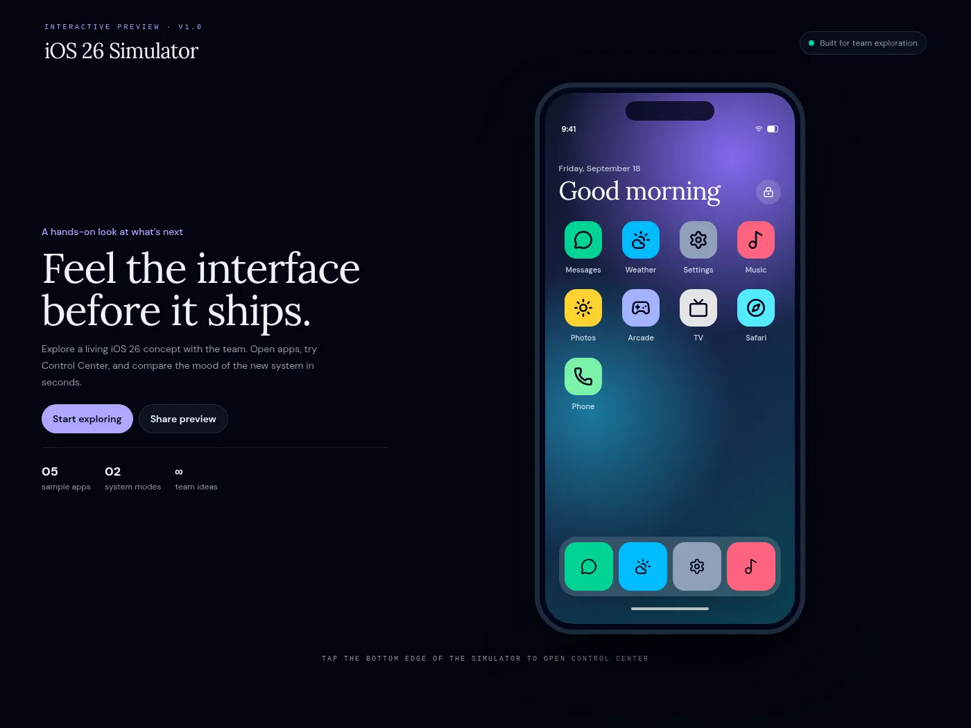 iOS 26 Simulator