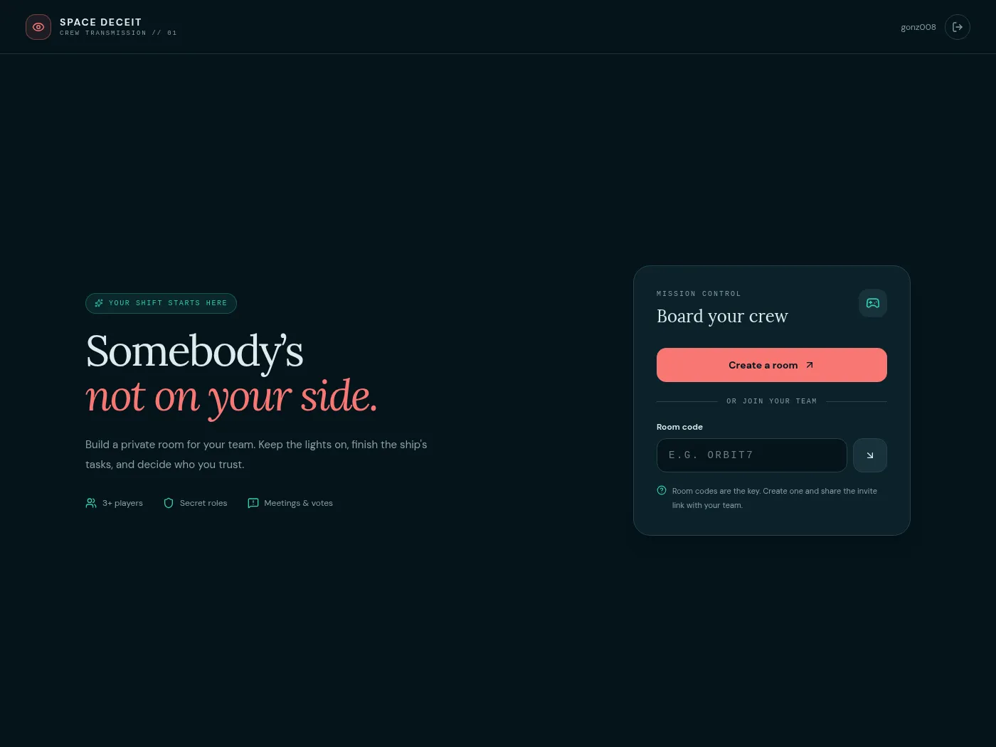 Space Deceit Online