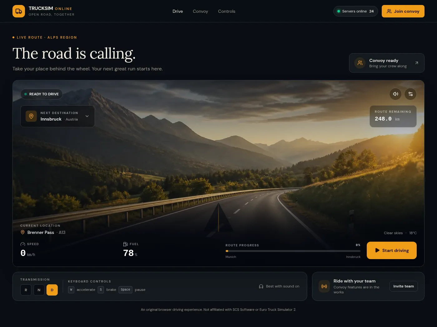 TruckSim Online
