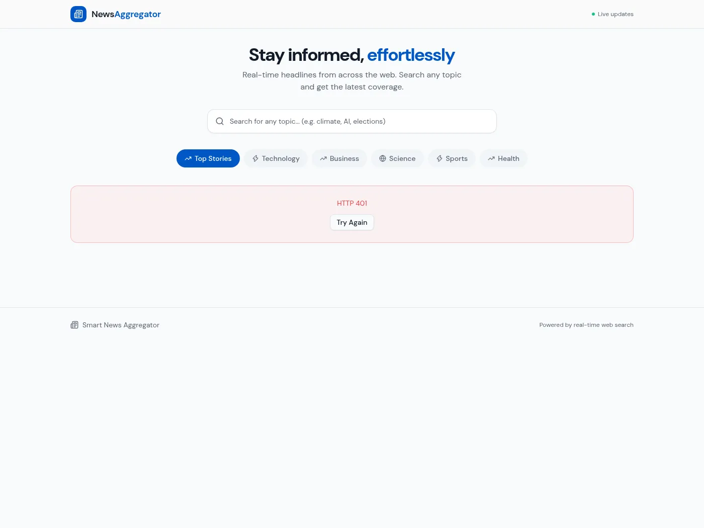 Smart News Aggregator
