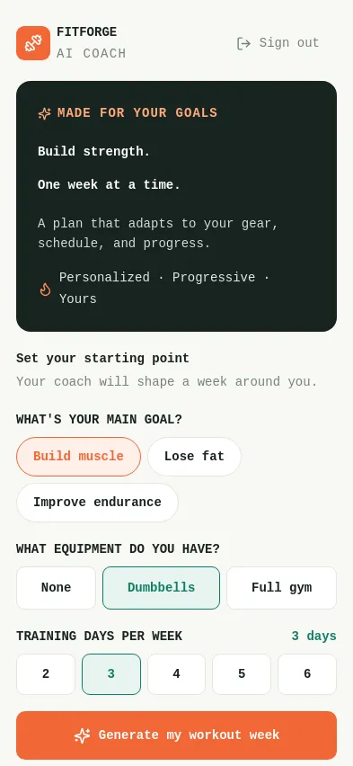 FitForge