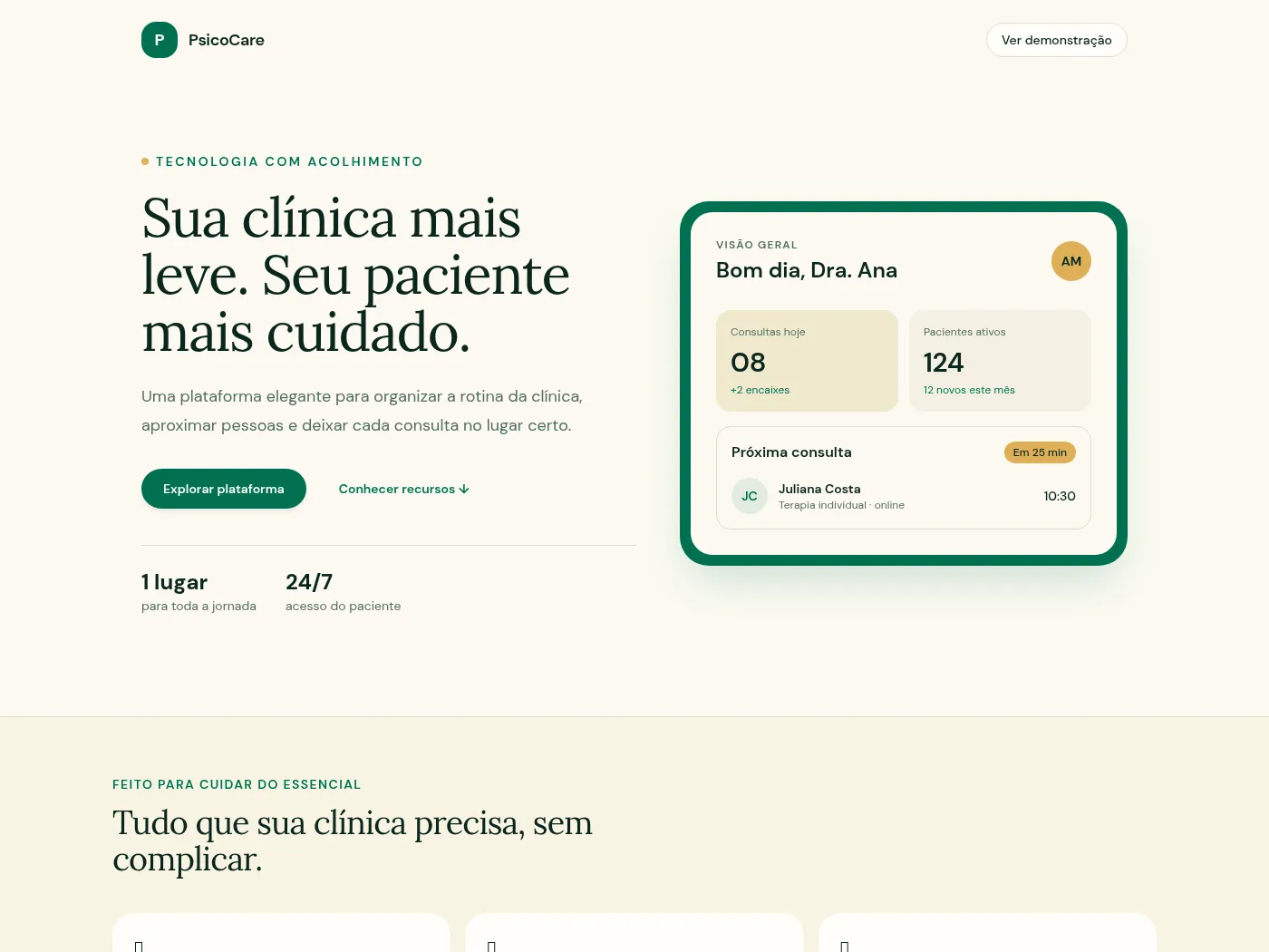 PsicoCare Platform