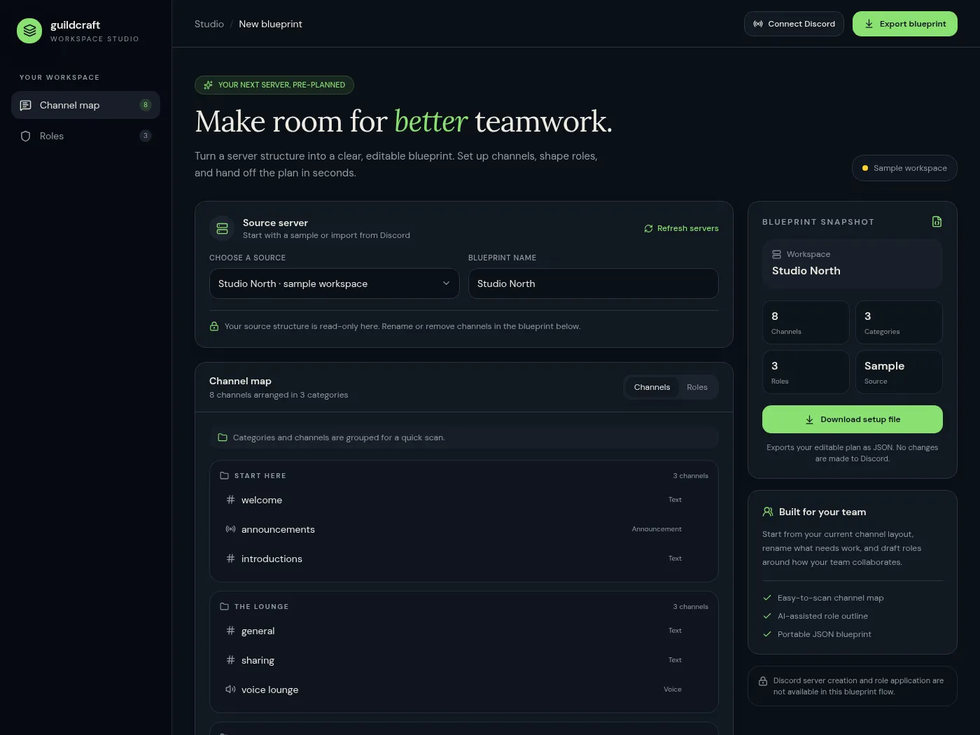AI Discord Server Cloner