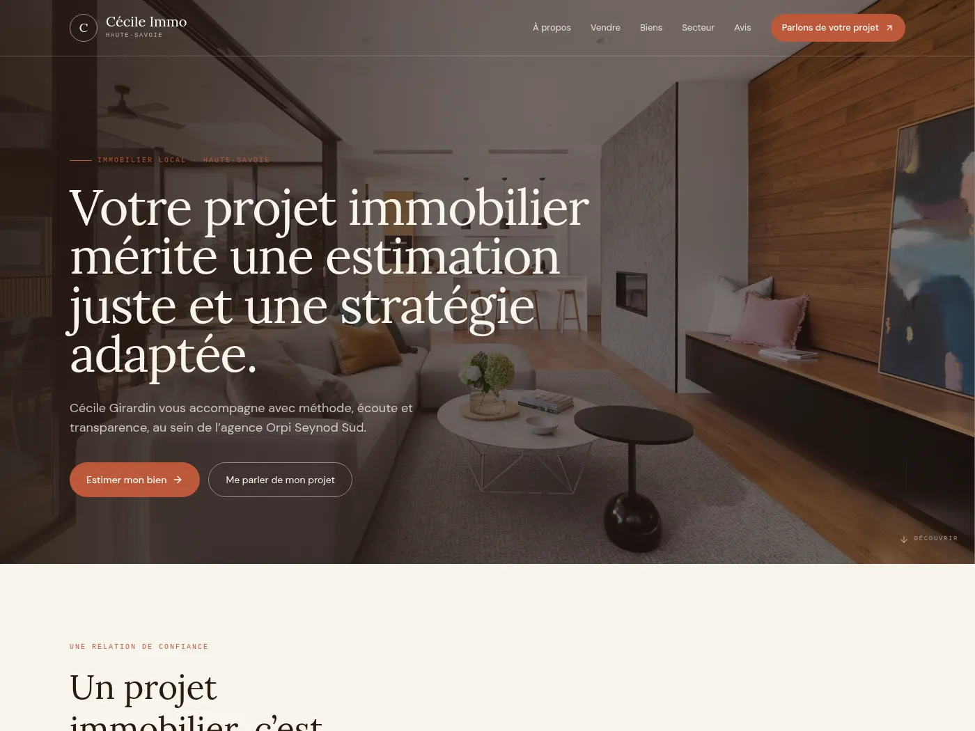 Cécile Immo | Site Immobilier