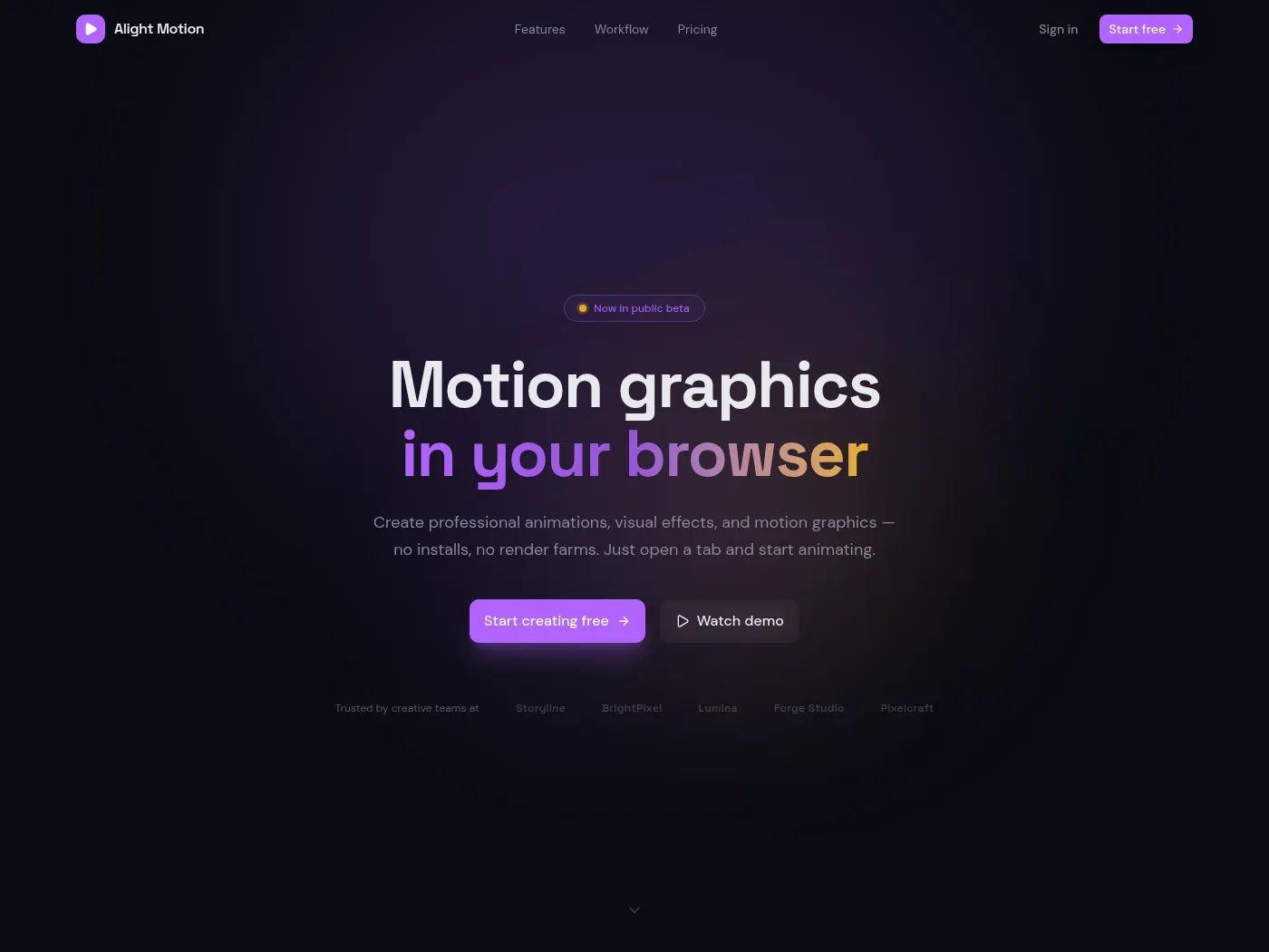 Alight Motion Web
