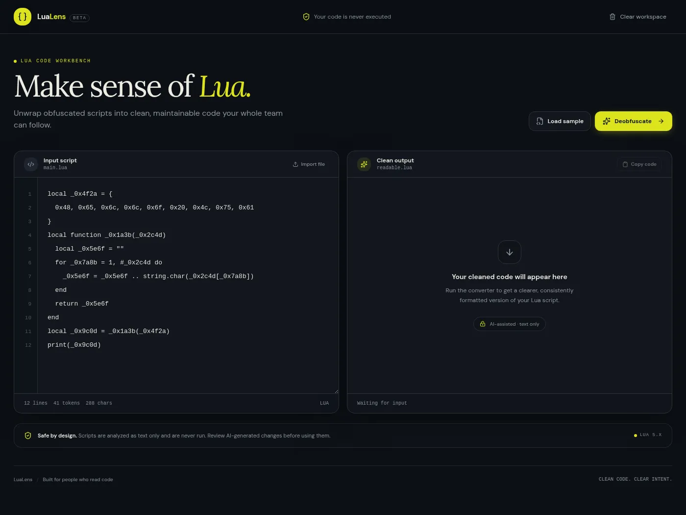 Lua Deob Tool