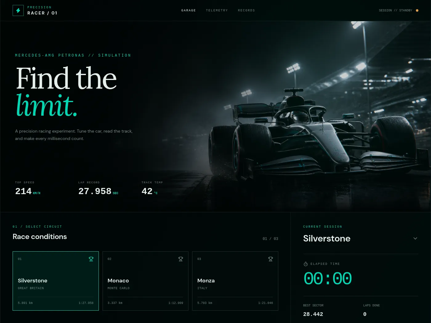 F1 Precision Racer