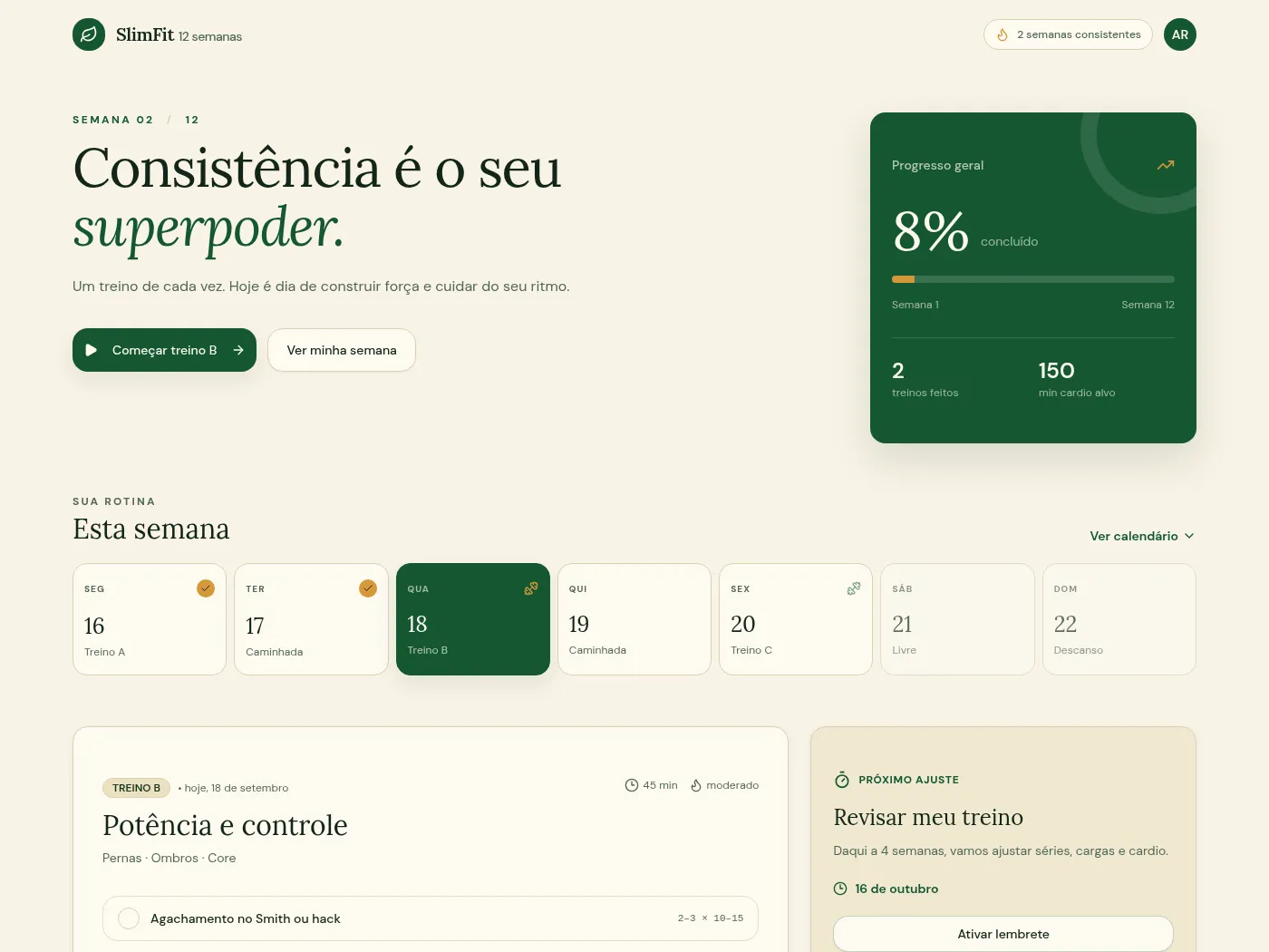 SlimFit 12 Semanas
