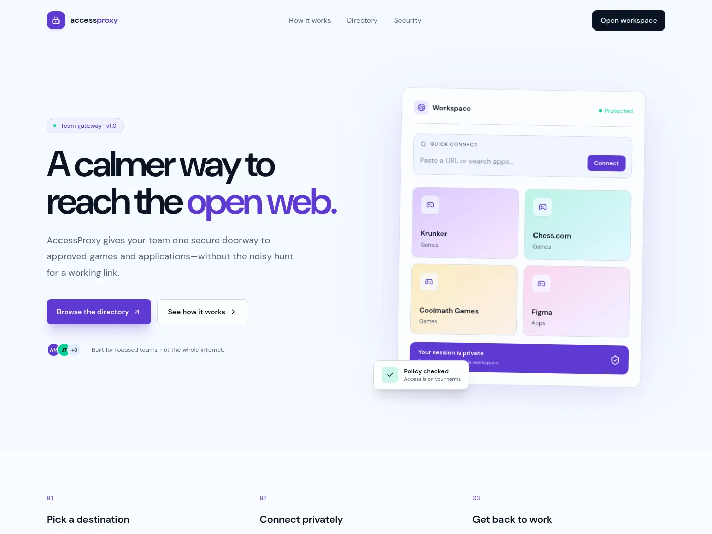 AccessProxy Web App