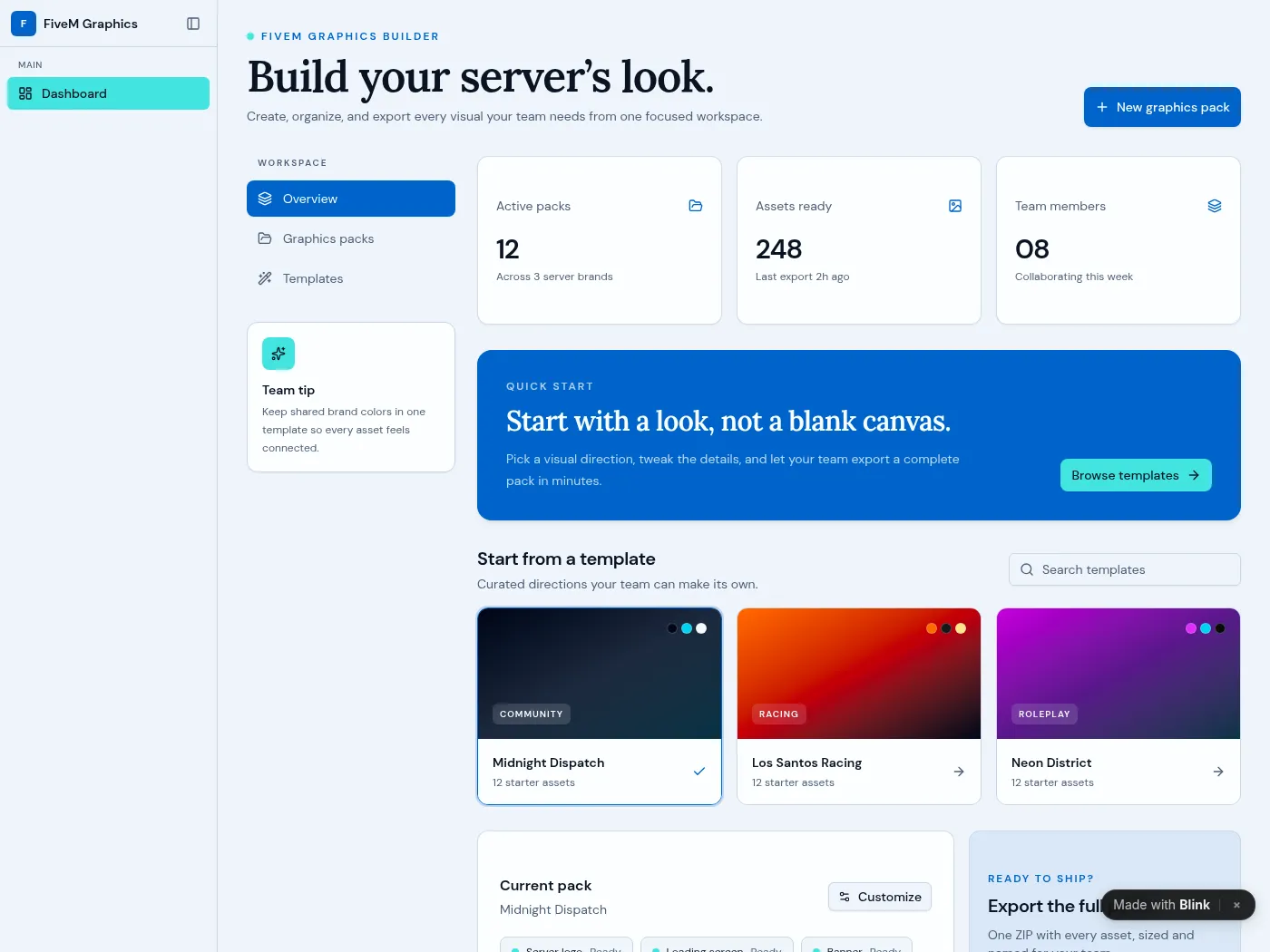FiveM Graphics Builder
