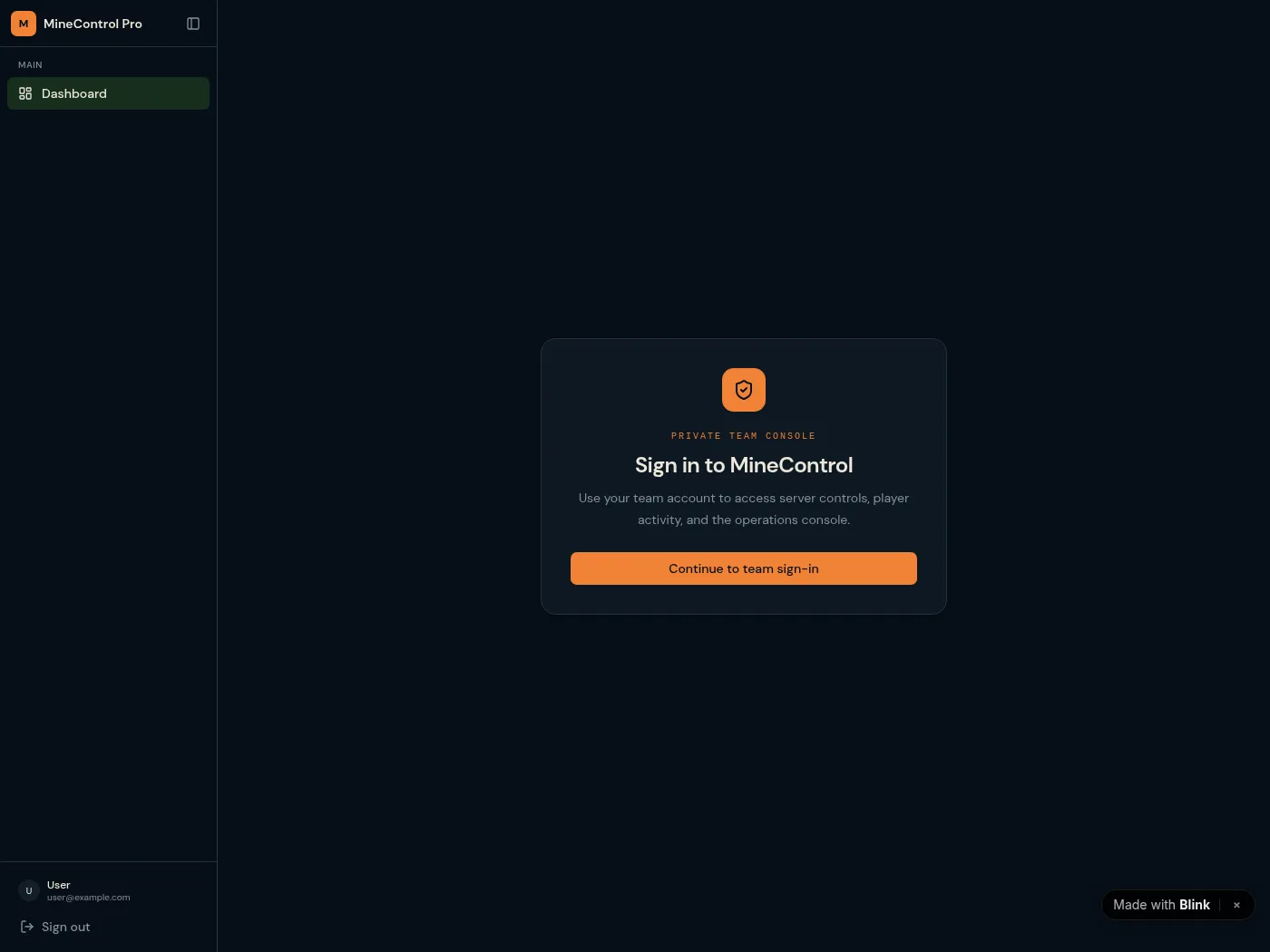 MineControl Pro
