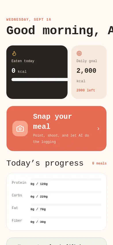 SnapDiet AI