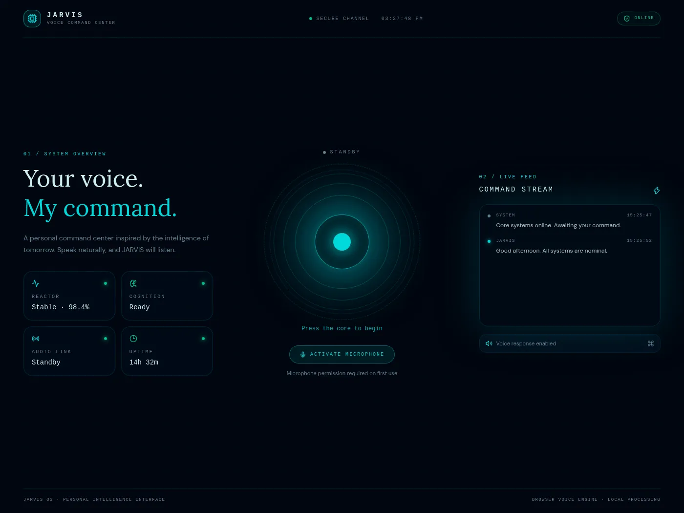 Voice Assistant Jarvis