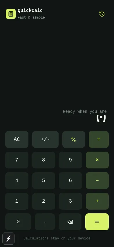 QuickCalc Android
